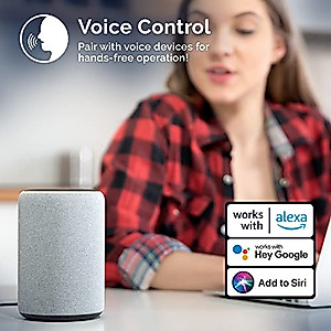 Satco Starfish S11263 WiFi Smart LED 6 Foot Color Changing Indoor Tape Light Strip, Works with Siri, Alexa, Google Assistant, SmartThings, 20 Watt, 120 Volt, 1600 Lumens