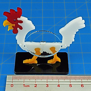 LITKO Character Mount | Giant Chicken | Rooster | Role-Playing Games |Compatible with Dungeons & Dragons and Pathfinder Games (25x50mm Base)