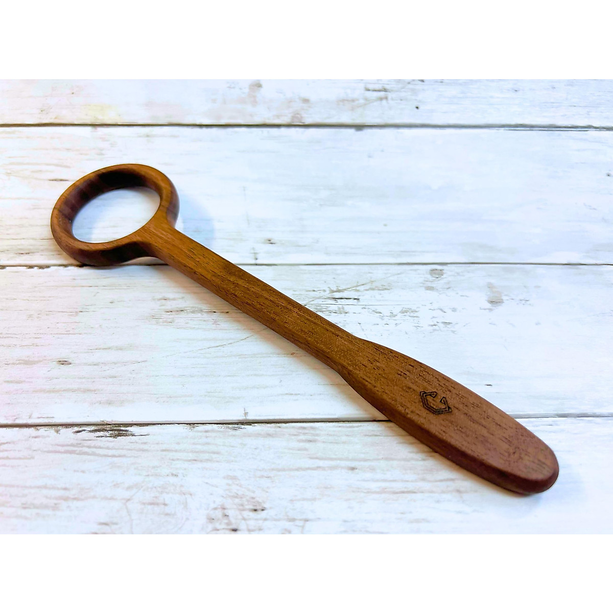 Wooden Danish Whisk, Dough Whisk, Great for Sourdough Lovers, Handmade in Kentucky USA, Made from Black Walnut