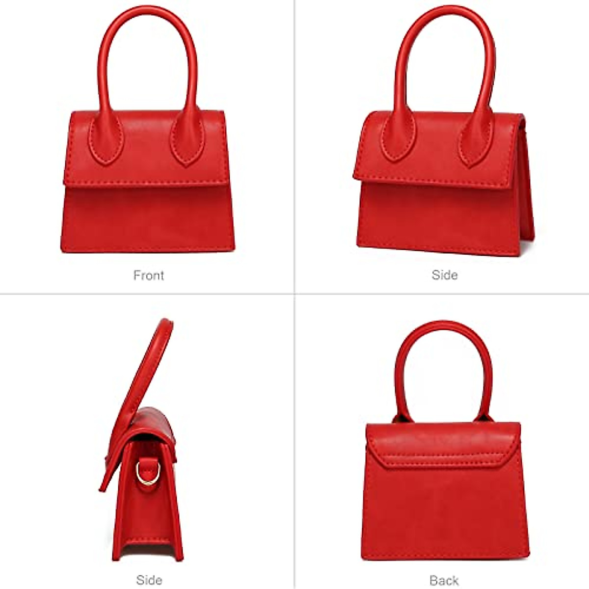 CATMICOO Mini Purse for Women, Mini Bag with Crocodile Pattern