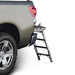 Westin 10-3000 Truck-Pal Tailgate Ladder,Silver