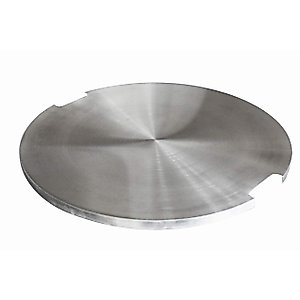 Fire Pit Lid Round Stainless Steel Lid for Elementi Lunar Bowl