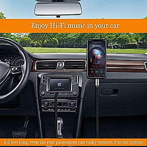 Long Lightning to 3.5mm Male Aux cord for iPhone,[MFi Certified]Car Aux Audio Cable Compatible with iPhone 11 12 13 mini Pro Max X XS XR SE 8 8P 7 7P,Work with Car Stereo/Speaker/Home Audio/Headphone