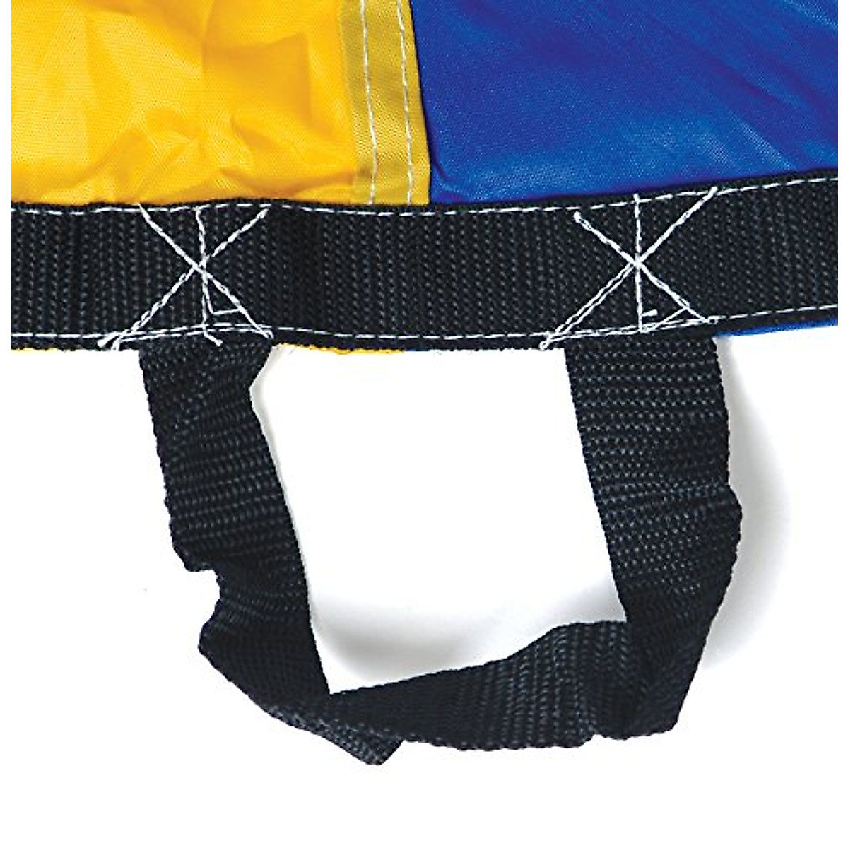 Palos Sports - Heavy Duty Standard Parachute 35' with 30 Handles, Kids Parachute for Cooperative play - Comes with Carrying Bag | Multi-colored