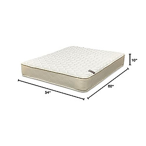 Mattress Solution, 10-Inch Medium Plush Tight top Innerspring Mattress, Full XL