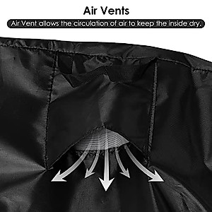 Patio Furniture Covers, Heavy Duty Outdoor Furniture Cover Waterproof, Patio Table and Chair Set Cover, UV Resistant Rain Sun Dustproof Patio Table Covers for Outdoor Furniture, 110 x 84 x 28 inches