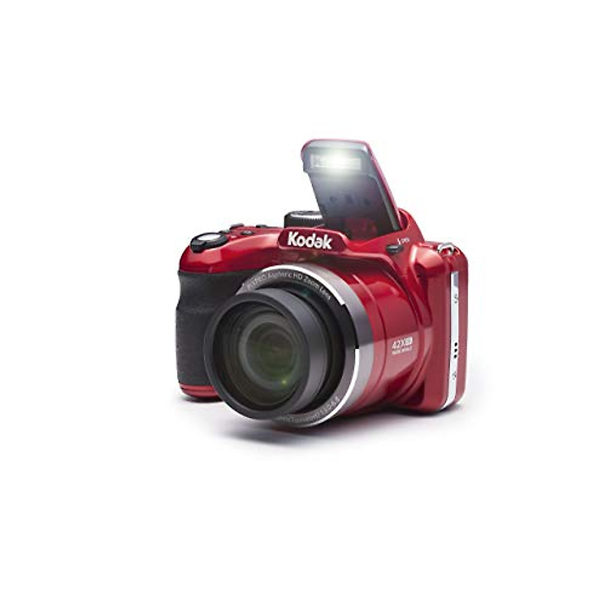 Kodak PIXPRO Astro Zoom AZ421-RD 16MP Digital Camera with 42X Optical Zoom and 3" LCD Screen (Red) (Renewed)