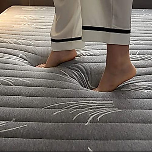 zyhfcfff-sd Double Mattress,Confortable Memory Foam Mattress, Medium Firm Soft Over Mattress, Mattress King Size,Single Mattress,6cm/10cm Thick Ideal for Guest Beds, Bunk Beds, Spare Room.