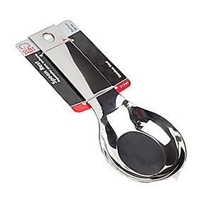 Chef Craft Classic Spoon Rest, 10.5 inches in length, Stainless Steel