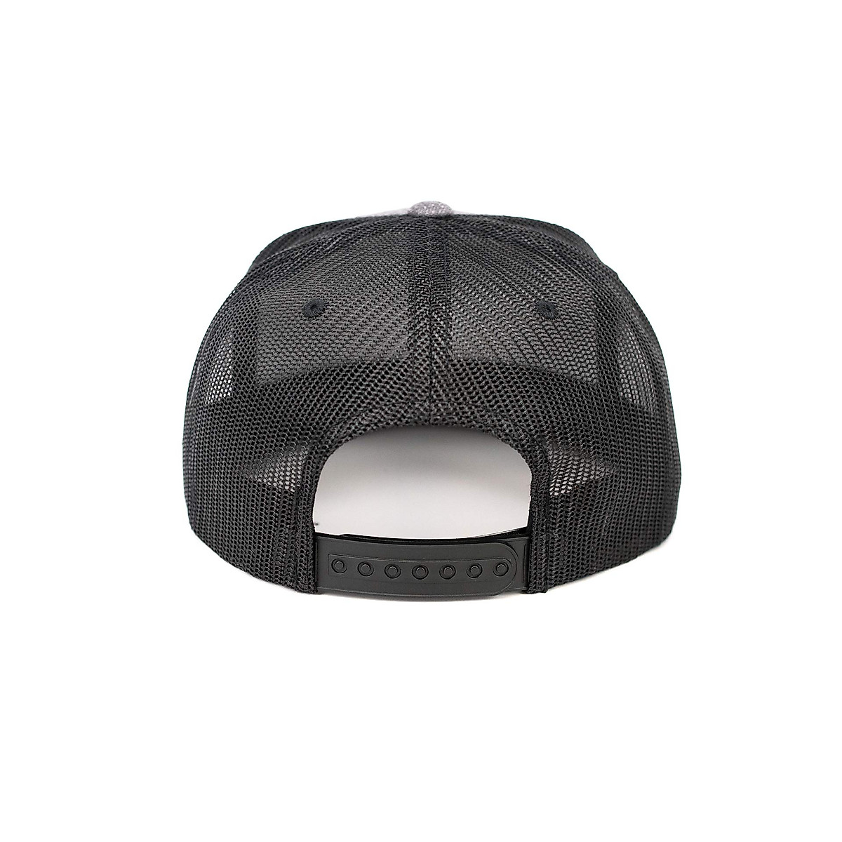 Branded Bills 'The 16 PVC' Tennessee Patch Hat Curved Trucker - One Size Fits All (Heather Grey/Black)