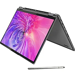 Lenovo Yoga 7i 2-in-1 16" 2.5K Touchscreen Premium Laptop, 12th Intel Evo Platform 12-Core i5-1240P, 8GB LPDDR5 RAM, 256GB SSD, Intel Iris Xe Graphics, Backlit KB, FP, Win11 H, W/Stylus Pen
