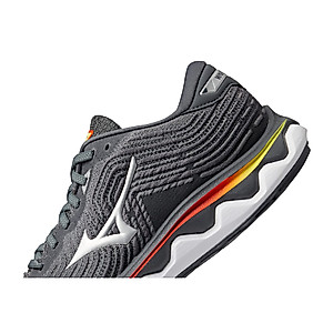 Mizuno Men's Wave Horizon 6 Sneaker, Ultimate Grey/Silver, 12