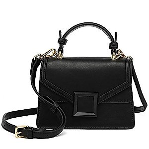 Scarleton Top Handle Purses for Women, Satchel Shoulder Bag Purse, Crossbody Bags for Women, Handbags for Women Mini, H208601 - Black