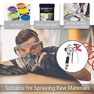 Airless Paint Spray Gun Sprayer High Pressure 3600 PSI 517 Nozzle Tip Swivel Joint for Sprayer