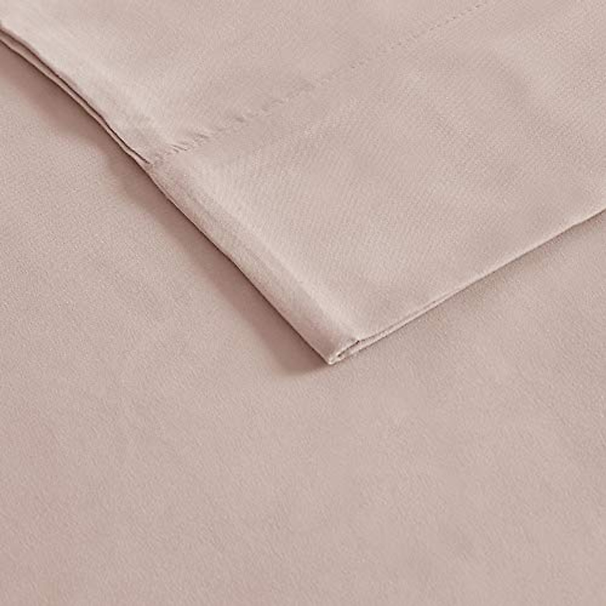 Madison Park 3M Microcell Color Fast, Wrinkle and Stain Resistant, Soft Sheets with 16" Deep Pocket All Season, Cozy Bedding-Set, Matching Pillow Case, 4 pieces, Queen, Blush