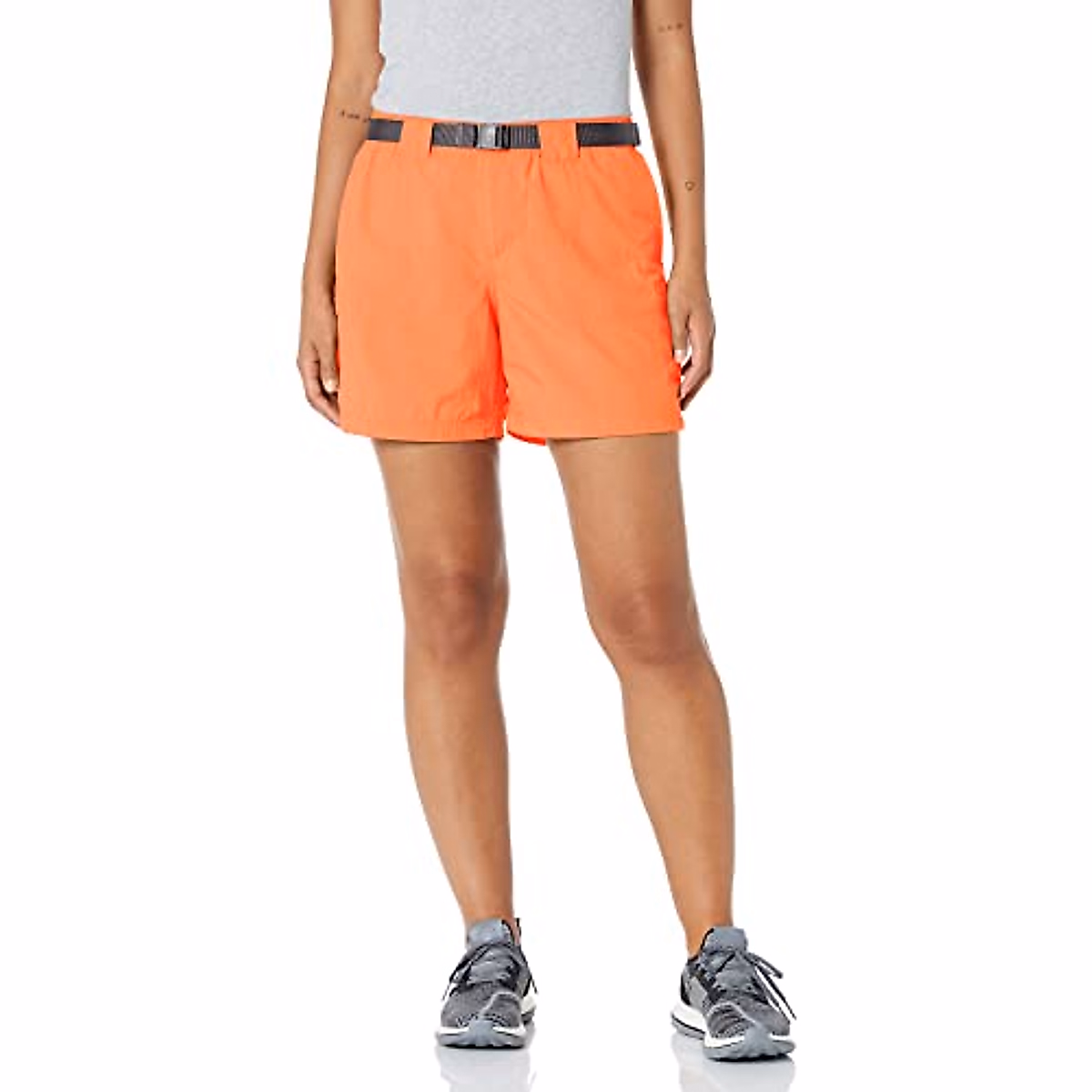 Columbia Women's Sandy River Cargo Short, Sunset Orange, X-Large
