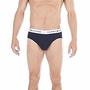 Tommy Hilfiger Men's 4-Pack Cotton Brief, Multi, Large