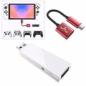 MAYFLASH Magic-X Wireless Bluetooth USB Adapter for Xbox Series S/X, Xbox One, Switch, macOS, Windows, Raspberry Pi, Compatible with PS5, PS4, Xbox Bluetooth Controller and More