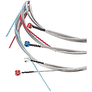 Rotosound SH77 Steve Harris Monel Flatwound Bass Guitar Strings (50-110)