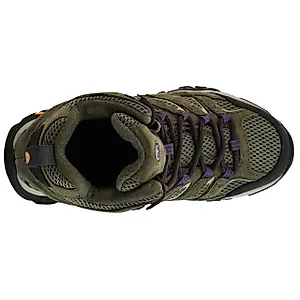 Merrell Women's Moab 2 Vent Mid Hiking Boots, Olive,10.5 M