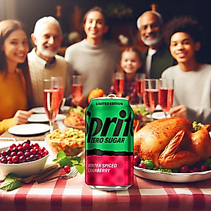 Sprite Cranberry Zero Sugar, 12 fl oz, 18 cans