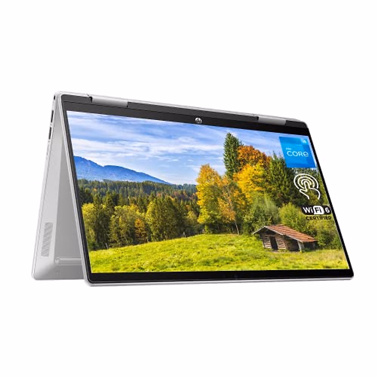 HP Pavilion x360 2-in-1 Laptop, 14" FHD Touchscreen , 12th Gen Intel Core i5-1235U Processor, 8GB RAM, 1TB SSD, Micro SD Card Reader, HDMI, Backlit KB, FP Reader, Wi-Fi 6, Windows 11 Home, Silver