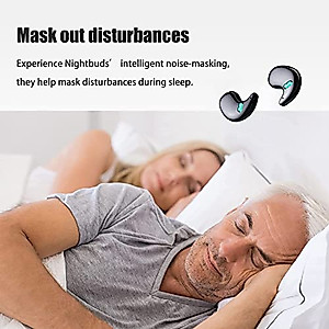 ESSONIO Sleeping Headphones Sleep Headphones Sleep Noise Cancelling Headphones for Sleeping Headphones for Side Sleepers with Microphone