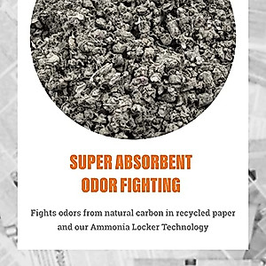Fresh News Recycled Paper Bedding, Small Animal Bedding, 40 Liters, Gray