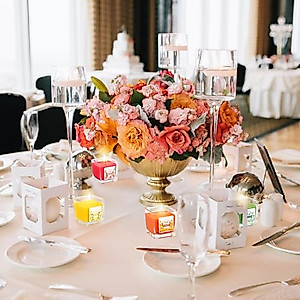 20 Packs Assorted Colored Scented Aromatherapy Candles in Glass with 10 Fragrances Bulk Small Natural Soy Wax Candles for Home Stress Relief Women Christmas Gift