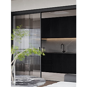 Fiula Black Wood Wallpaper Black Wallpaper Peel and Stick Wallpaper 197”×17.5” Self Adhesive Wallpaper Removable Wallpaper Stick and Peel Wallpaper Black Wood Grain Wallpaper Vinyl Wallpaper