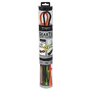 Nite Ize Gear Tie - Assorted 12 Pack Size:Pack of 2