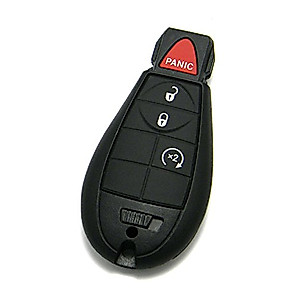 Mopar OEM Dodge Keyless Entry Remote Fob 4-Button Fobik Smart Key (FCC ID: GQ4-53T / P/N: 56046955)