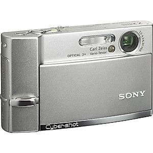 Sony Cybershot DSC-T50 7.2MP Digital Camera with 3x Optical Zoom (Silver)