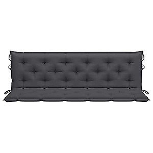 Indoor/Outdoor Bench Cushion,Fabric Garden Bench Cushion Chair Cushions 70.9"x19.7"x2.8",Cushion for Swing Chair Replacement Cushion Patio Chair Pads for Patio Furniture Home Office