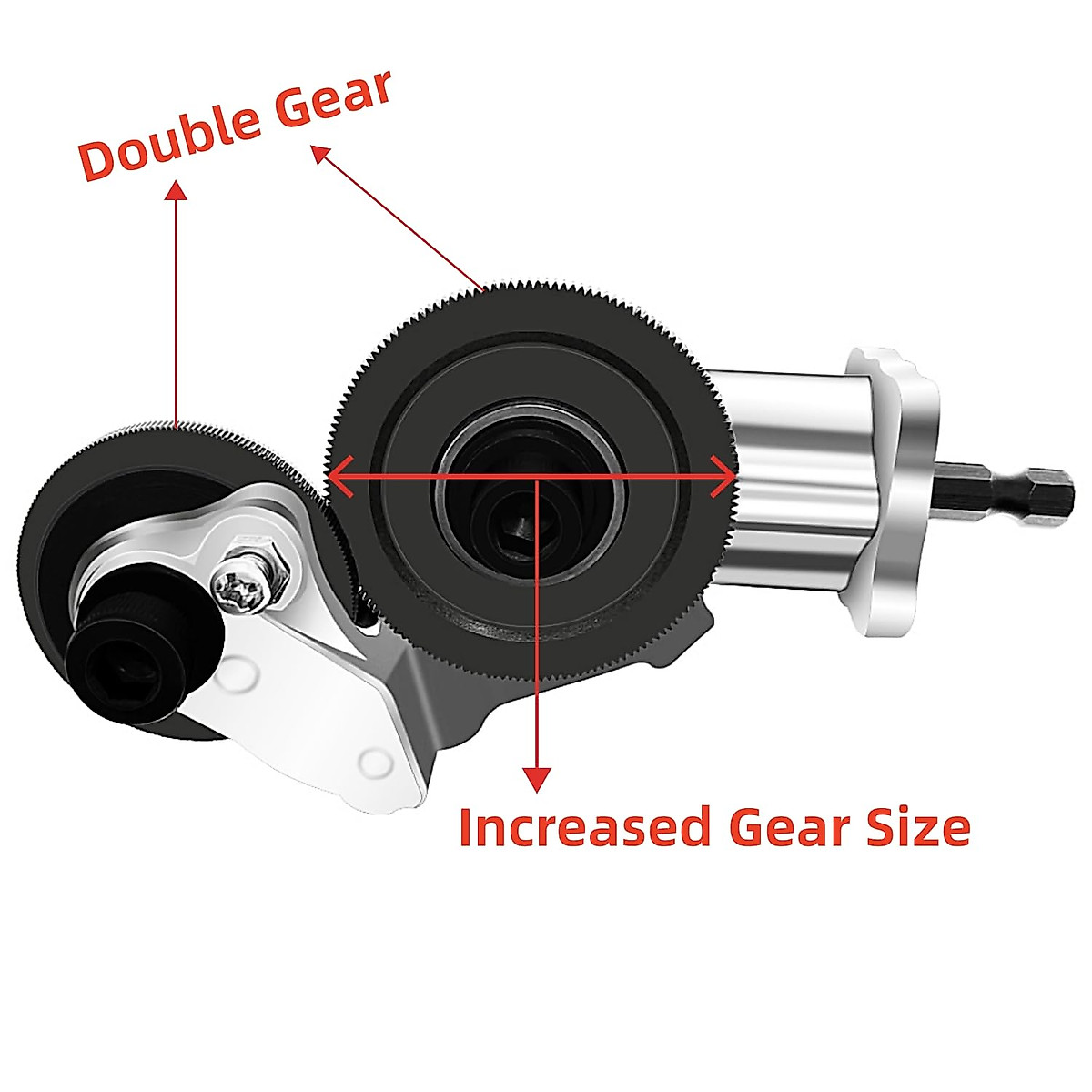 Yu&Yang Electric Drill Plate Cutter, Metal Nibbler Drill Attachment, DIY metal shearing machine with adapter for Steel Copper Aluminum Iron and Other Metals Sheet Cutting
