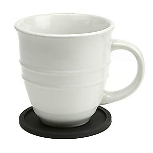 ENJOYPRO Coasters for Drinks Set of 6, Silicone Coasters for Coffee Table, Drink Coasters for Tabletop Protection, Office, Desk, Bar, Cup, Tea, Coffee, Beverage