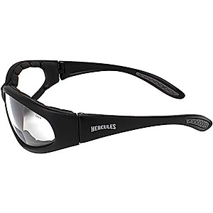 Global Vision Hercules Bifocal Anti-Fog Safety Glasses with EVA Foam, Clear Lens (2.50)