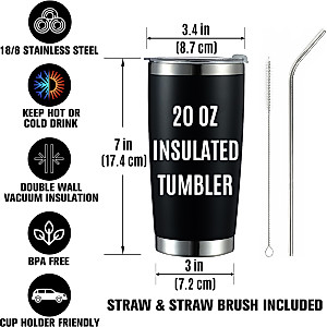 Xildew Good Friends are Like Stars You Don’t Always See Them but Know They Always There Friendship Theme Funny Christmas Birthday Gift for Friend BFF Bestie Her Him Stainless Steel Tumbler 20 oz Black