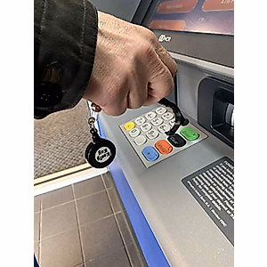 Kooty Key Germ Utility Tool- Avoid Touching Bacteria Ridden Surfaces (Colors May Vary) (2 Pack, Green)