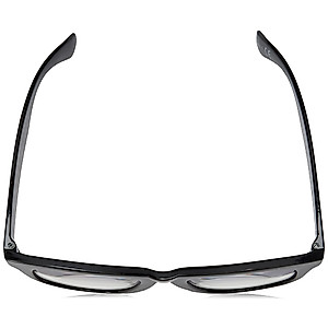 Betsey Johnson Thea Blue Light Glasses Reading Glasses, Shiny Black, 142mm US