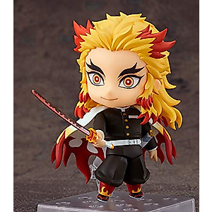 Good Smile Demon Slayer: Kimetsu no Yaiba: Kyojuro Rengoku Nendoroid Action Figure