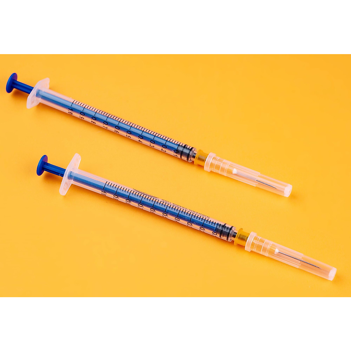 1ml-25G Laboratory Syringe - Diameter 0.5mm/0.019Inch-Long 25mm/1Inch Straight Mouth Tools (20)