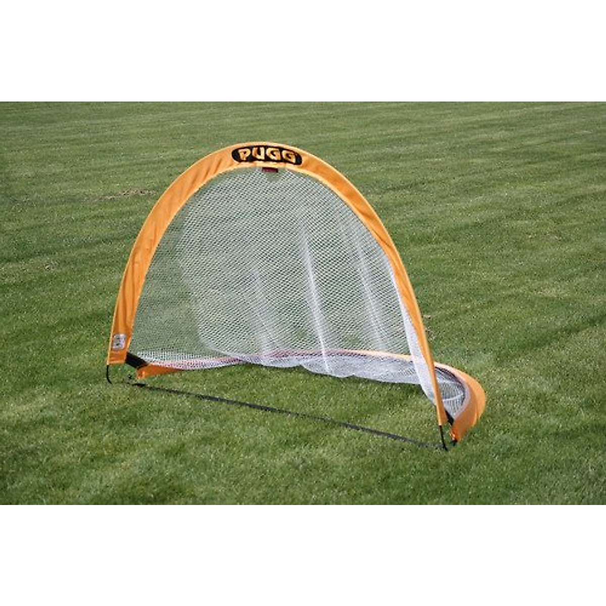PUGG 6 Foot Pop Up Soccer Goal - Portable Training Futsal Football Net - The Original Pickup Game Goal (2 Goals and Bag)