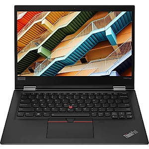 Lenovo ThinkPad X390 Yoga 13.3" Touch 16GB 256GB Intel Core i5-8365U, Black (Renewed)
