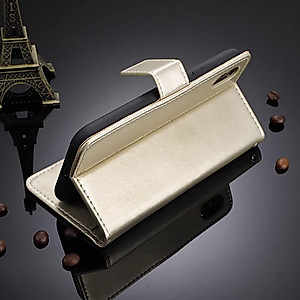 YBROY Case for Motorola ThinkPhone, Magnetic Flip Leather Premium Wallet Phone Case, with Card Slot and Folding Stand, Case Cover for Motorola ThinkPhone.(Red)