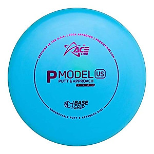 Prodigy Disc Ace Line Base Grip P Model US Putter Golf Disc [Colors May Vary] - 170-175g