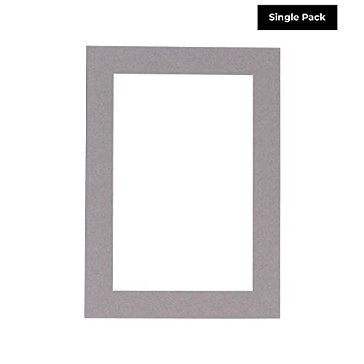 22x28 Mat for 16x20 Photo - Precut Charcoal Picture Matboard for Frames Measuring 22 x 28 Inches - Bevel Cut Matte to Display Art 16 x 20 Inches - Acid Free ONE MAT with Backing Board & Clear Bag