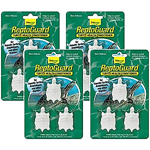 Tetra Reptoguard Water Conditioner 3pk, bundle of 4