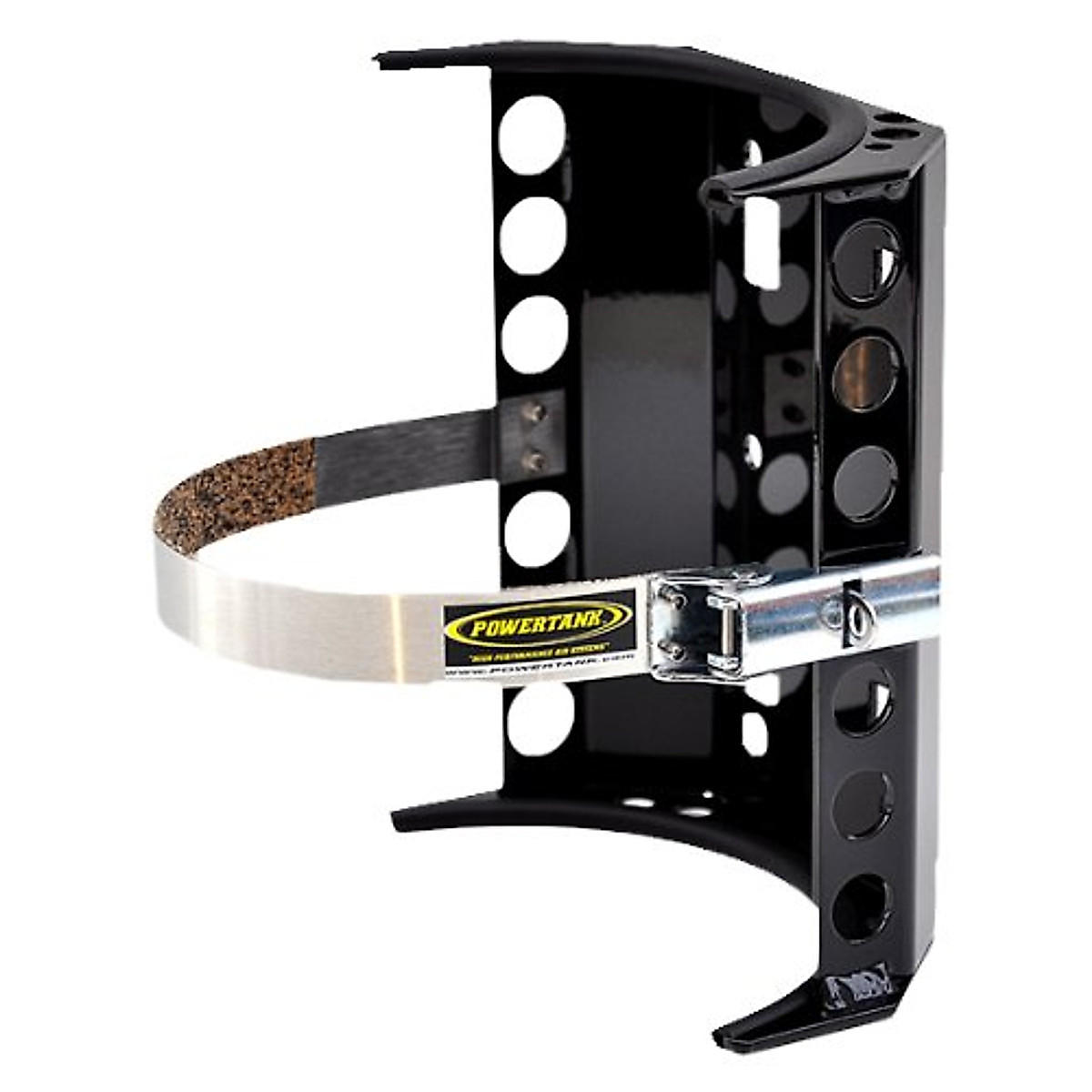 Power Tank BKT-2260BK Gloss Black Super Bracket for 10 lb./15 lb. CO2 Tank