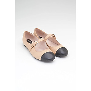 Bloch Women's Cassiopeia Ballet Flat, Capuccino, 9.5